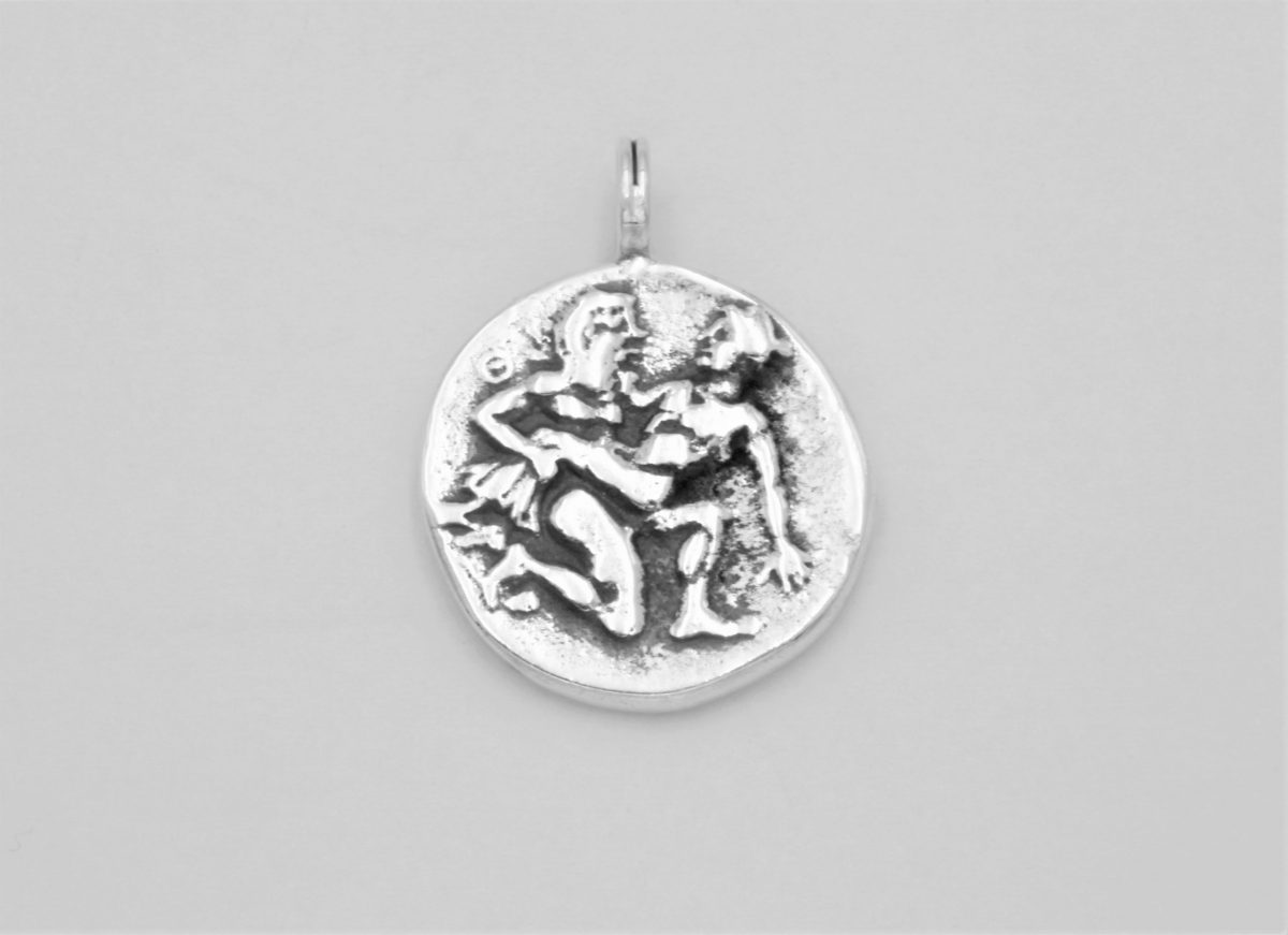“Satyr” Coin, silver - Leondarakis