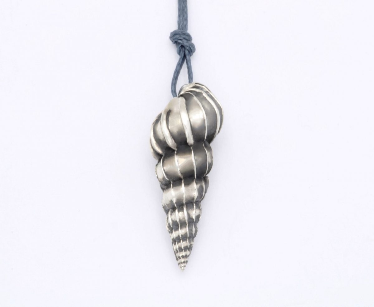 “Pointed shell” Pendant silver - Leondarakis